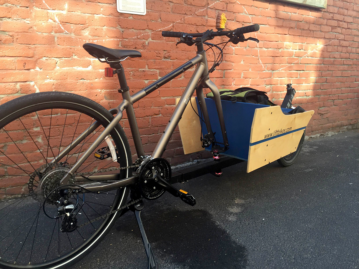 LIFT Turns Most Bikes Into 'Cargo Bikes' | GearJunkie
