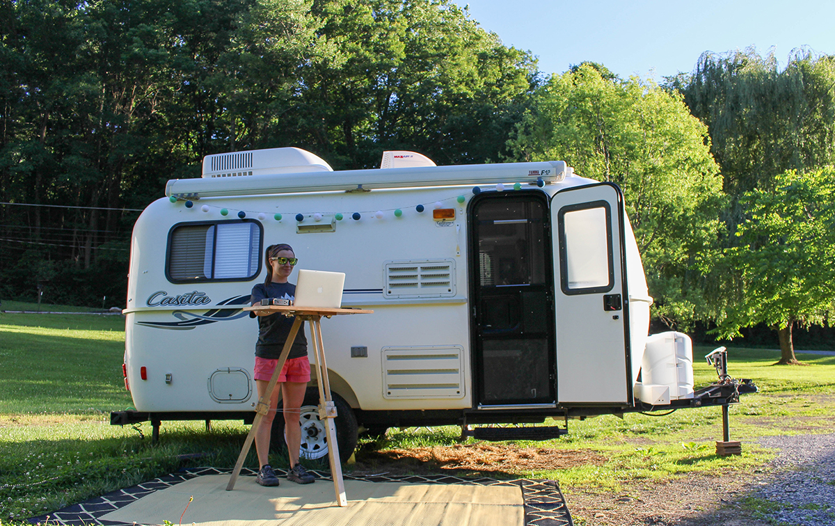 Ditch The Cubicle: Create Your Own 'Outdoor Office' | GearJunkie