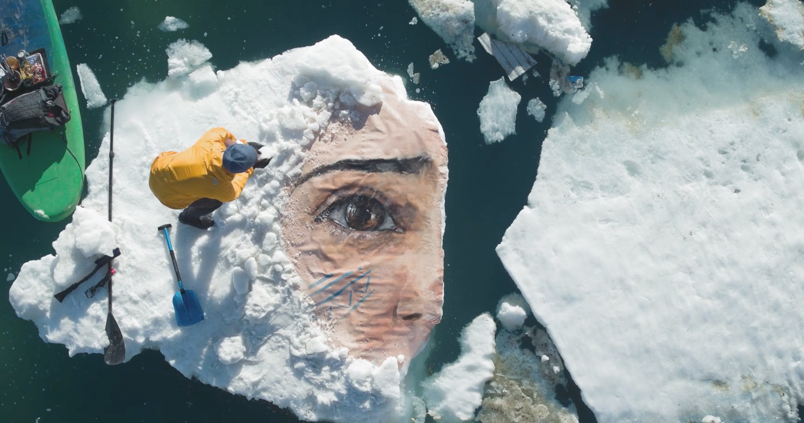 Painting Portraits On Arctic Sea Ice | GearJunkie