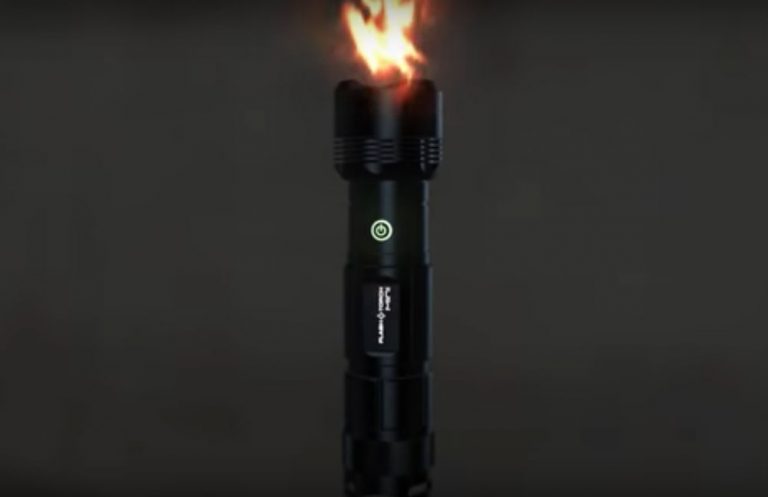 'Lightsaber' Flashlight Starts Fire, Cooks Eggs | GearJunkie