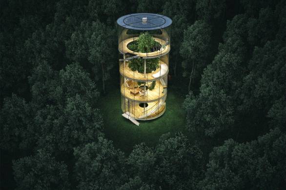 Treehouse Of The Future? Crazy Concept Will Be A Reality | GearJunkie