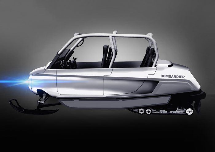 Conceptual Snowmobile: Trail Ready, Seats Four | GearJunkie