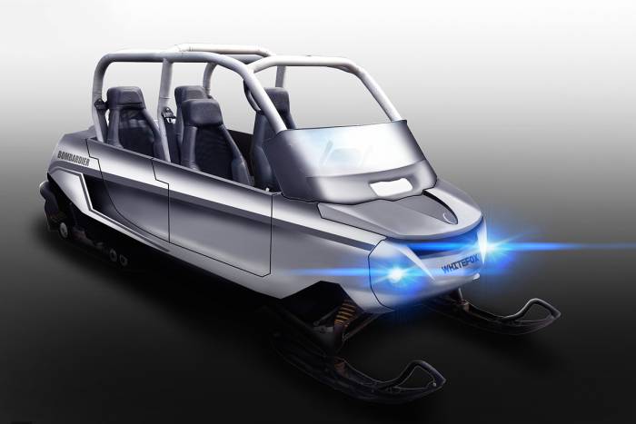 Conceptual Snowmobile: Trail Ready, Seats Four | GearJunkie