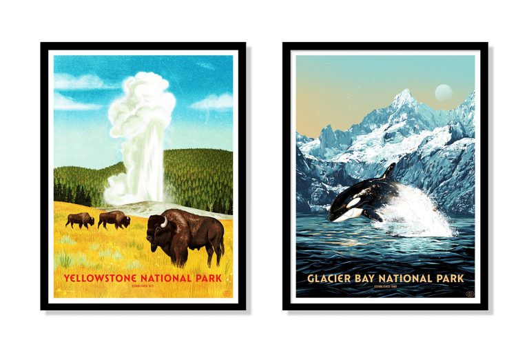 Celebrate & Support National Parks With Outdoorsy Artwork | GearJunkie