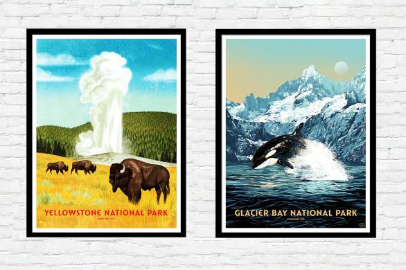 Celebrate & Support National Parks With Outdoorsy Artwork | GearJunkie