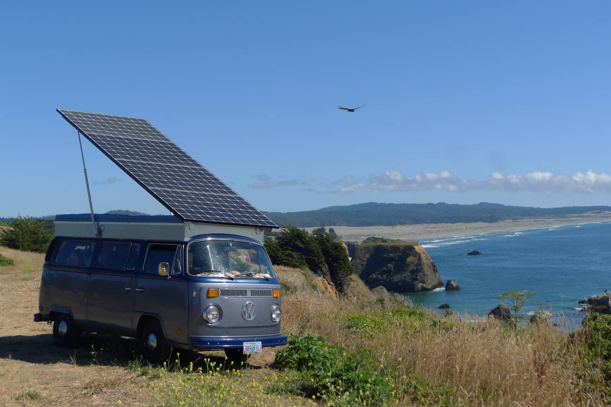 This VW Bus Is Powered by the Sun