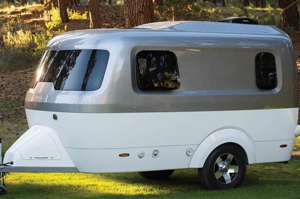No More Metal: Airstream Launches Fiberglass 'Nest' Camper | GearJunkie