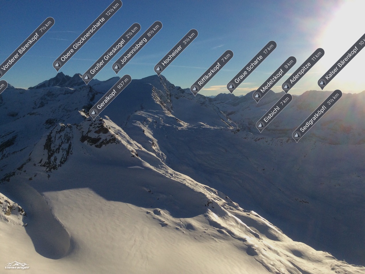 Identify Mountain Peaks, Navigate In Real Time With 'ViewRanger' App ...
