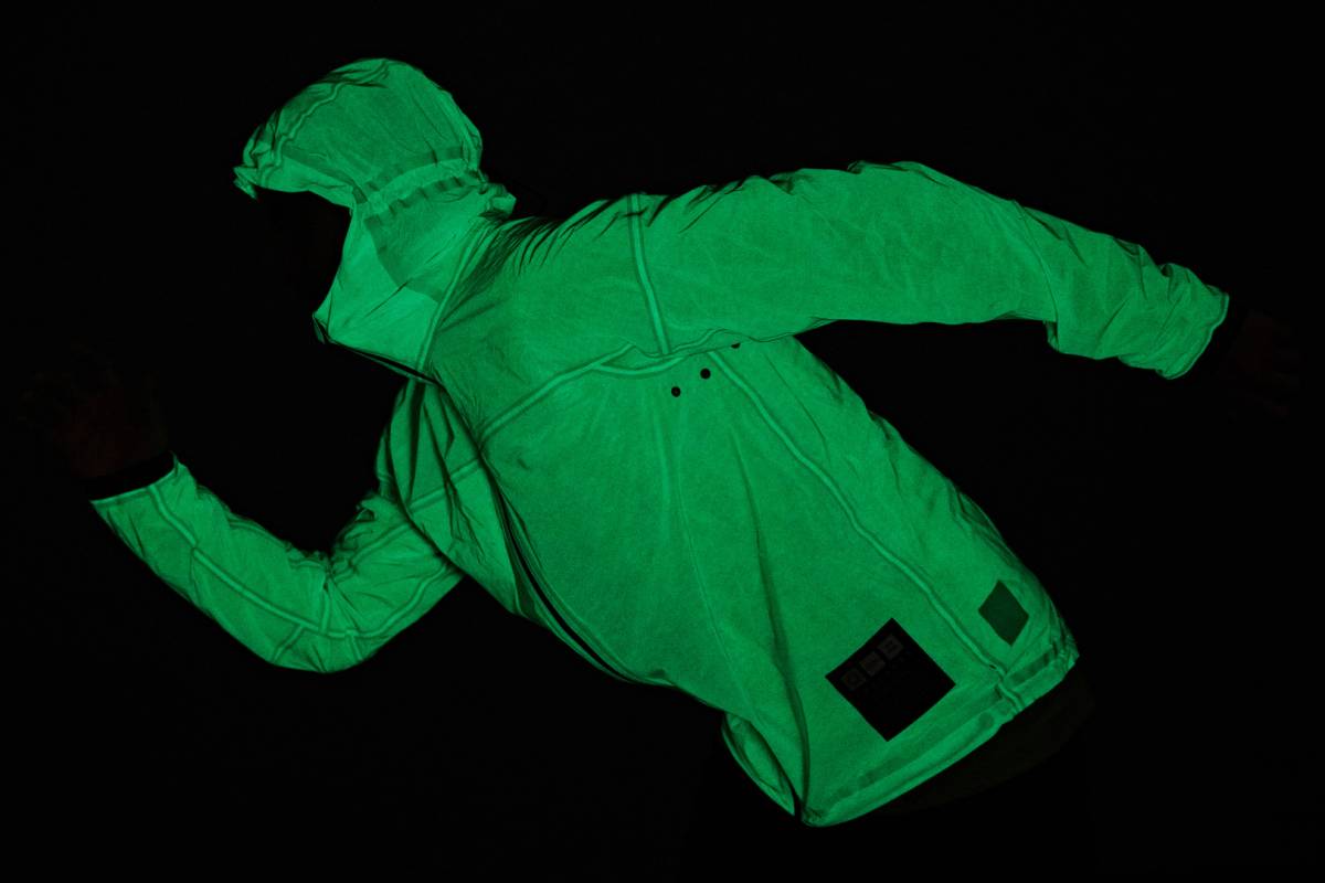 Solar-Charged Waterproof Jacket 'Glows Like Kryptonite' | GearJunkie