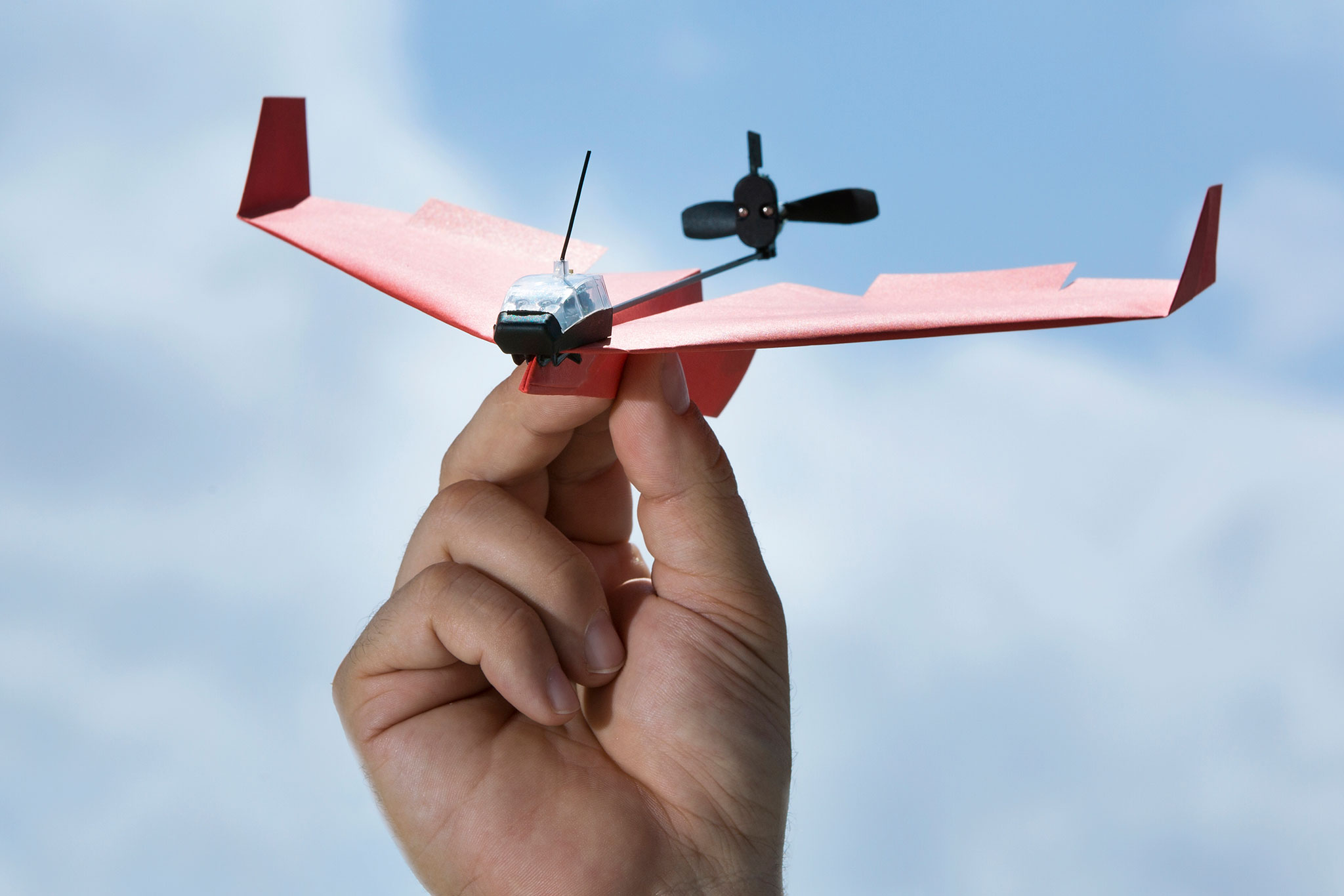 Strap This Engine On Paper Airplane Fly With Phone