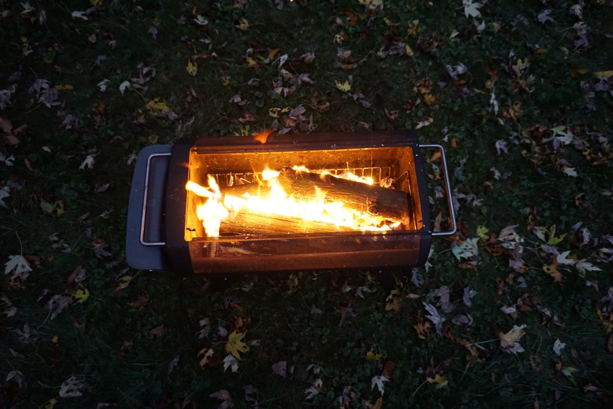 Rechargeable 'Smokeless' Fire: BioLite FirePit First Look | GearJunkie