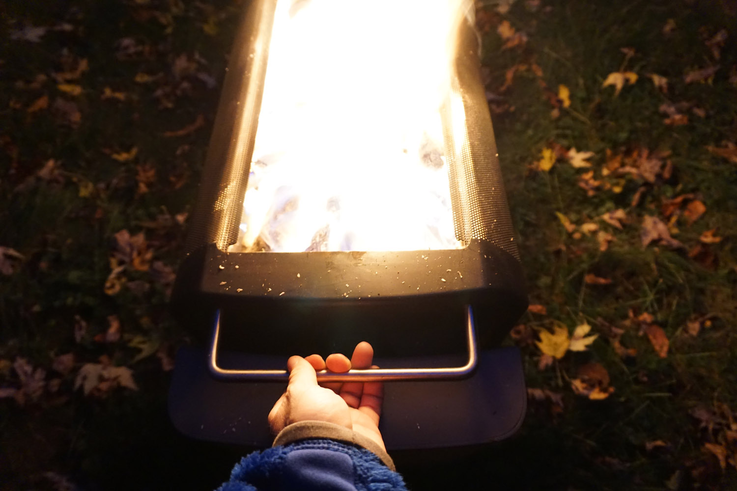 Rechargeable 'Smokeless' Fire: BioLite FirePit First Look | GearJunkie