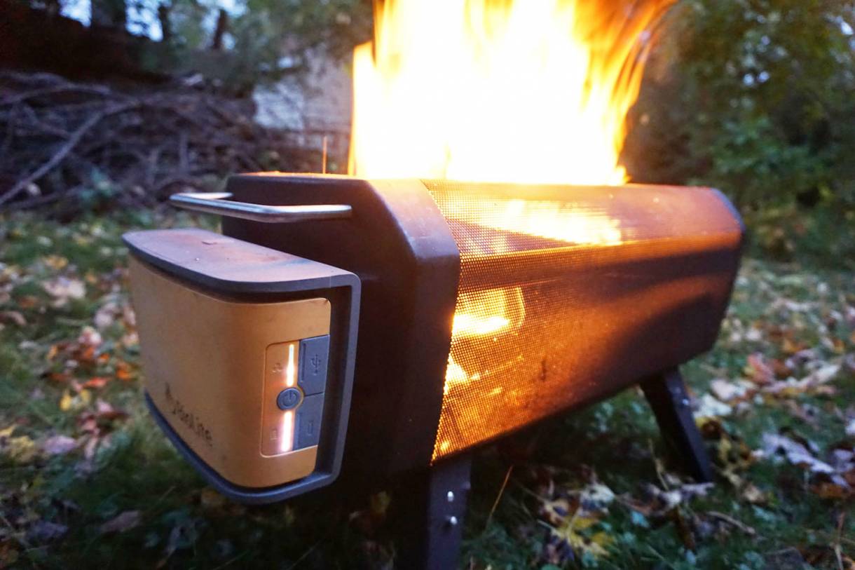 Rechargeable 'Smokeless' Fire: BioLite FirePit First Look | GearJunkie
