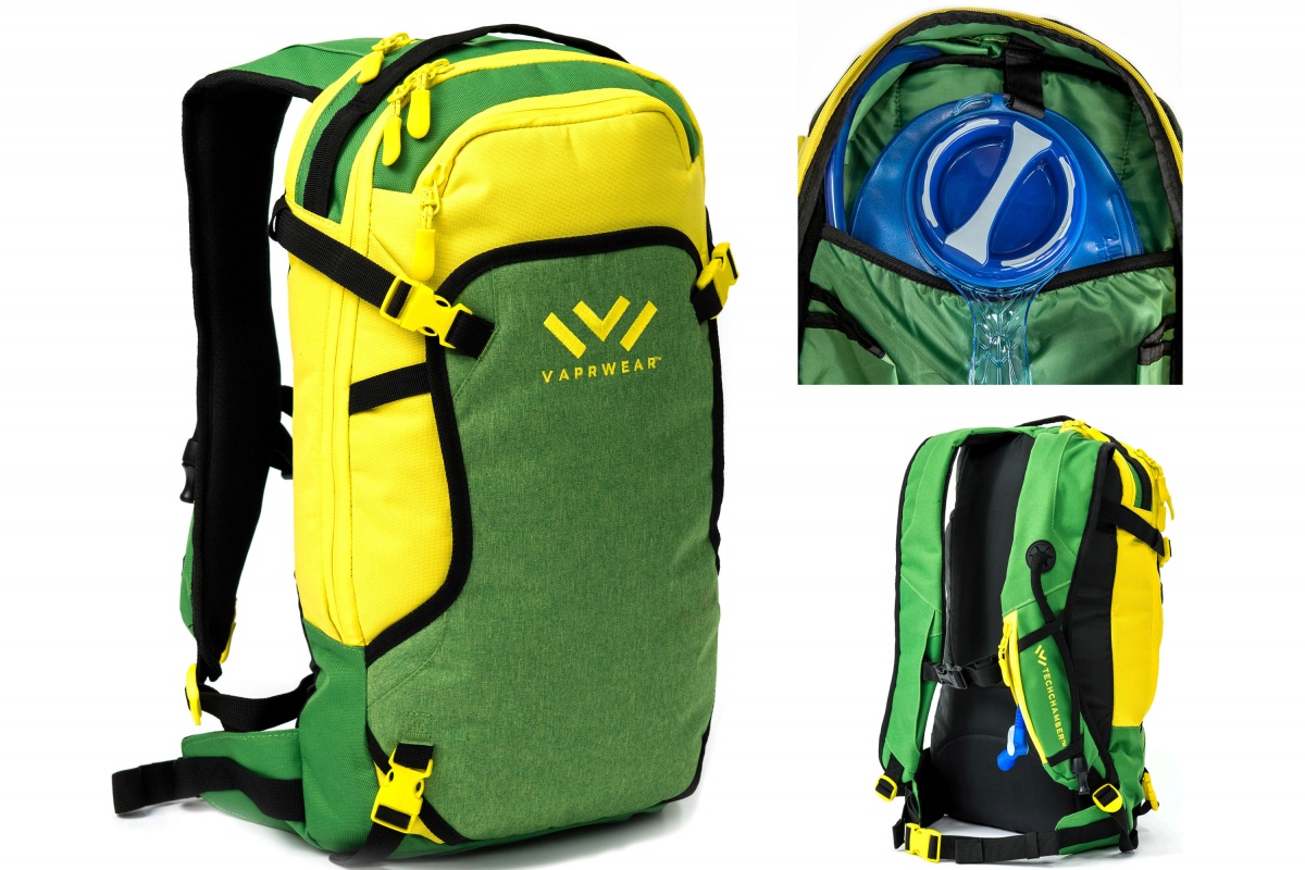 Chug, Puff, Hike: Hydration Pack Has Vape Port