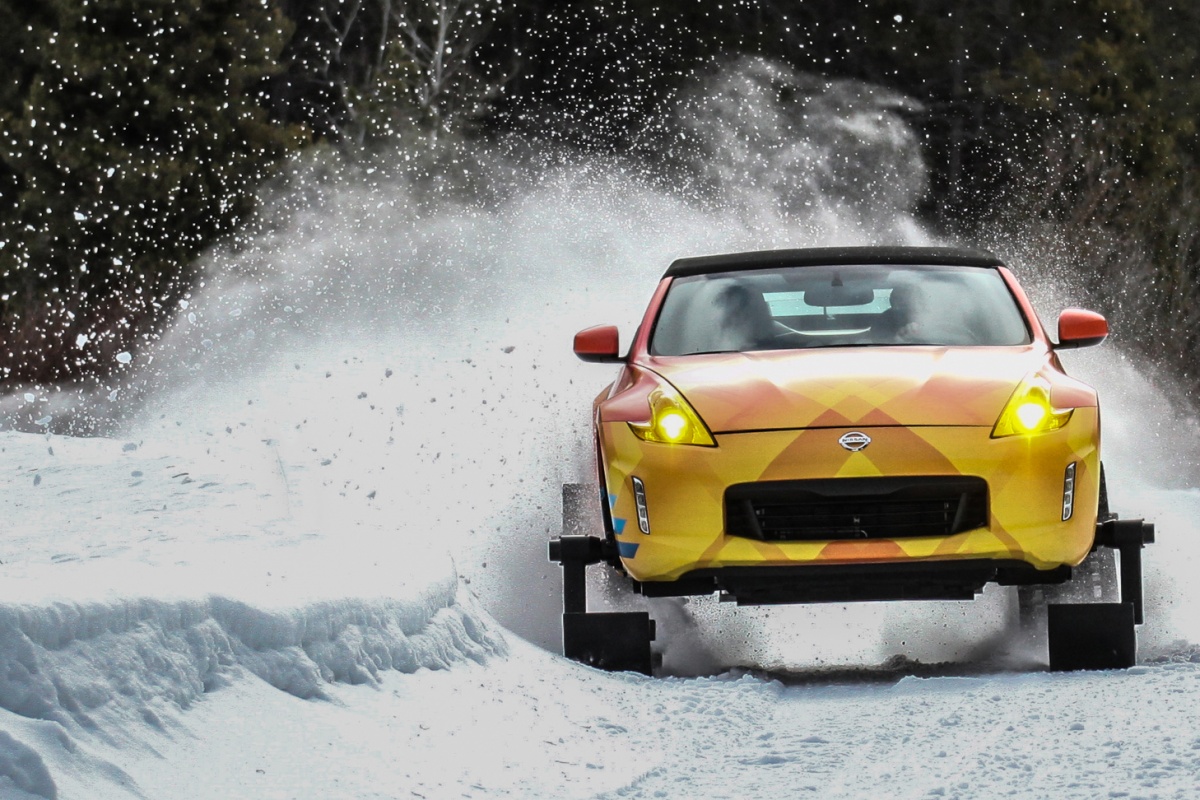 Custom Sports Car Transforms Into Ultimate Snowmobile | GearJunkie
