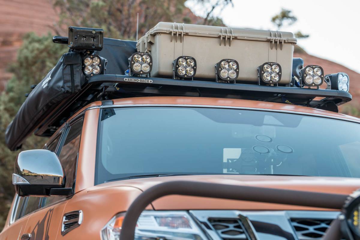 Burly Nissan: Armada 'Mountain Patrol' Hits Overland Expo | GearJunkie