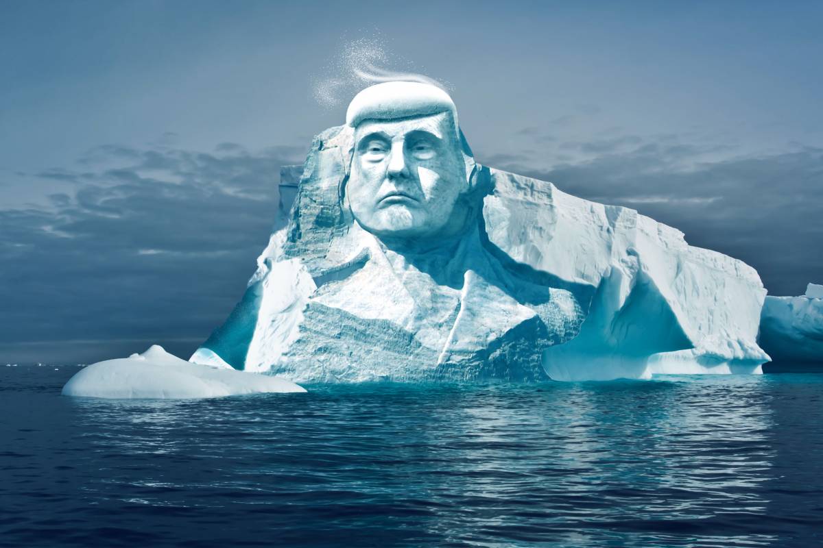 Mount 'Trumpmore': Group Plans Massive Melting Ice Sculpture | GearJunkie