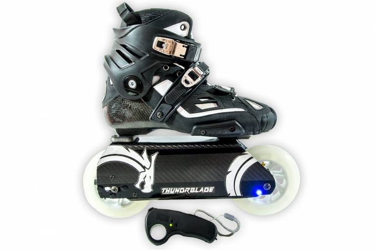 Thundrblades: Electric Skates Throttle Your Feet 25 MPH | GearJunkie