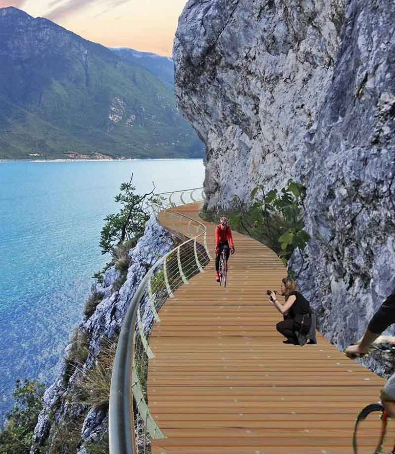 Bike Path to 'Float' Along Italy's Largest Lake | GearJunkie