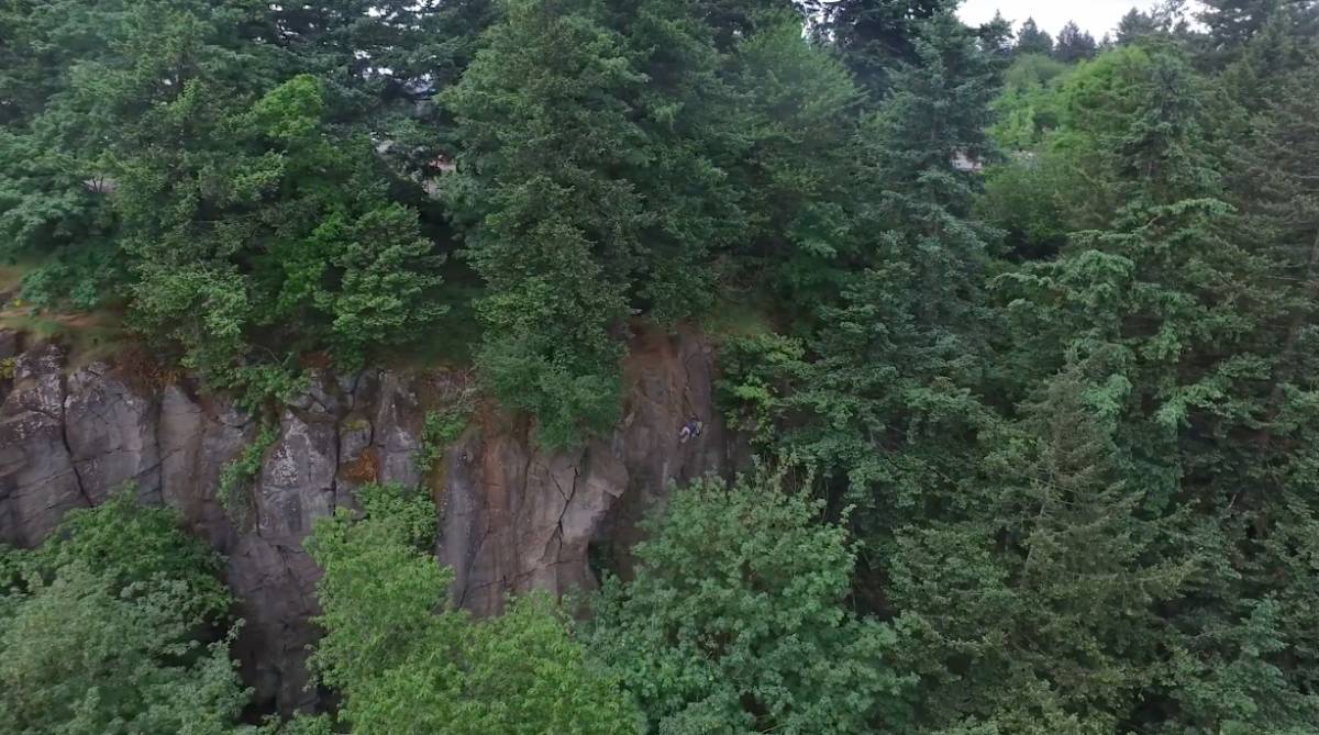 Rock Oddity: Climbing Portland’s Inner-City Butte | GearJunkie