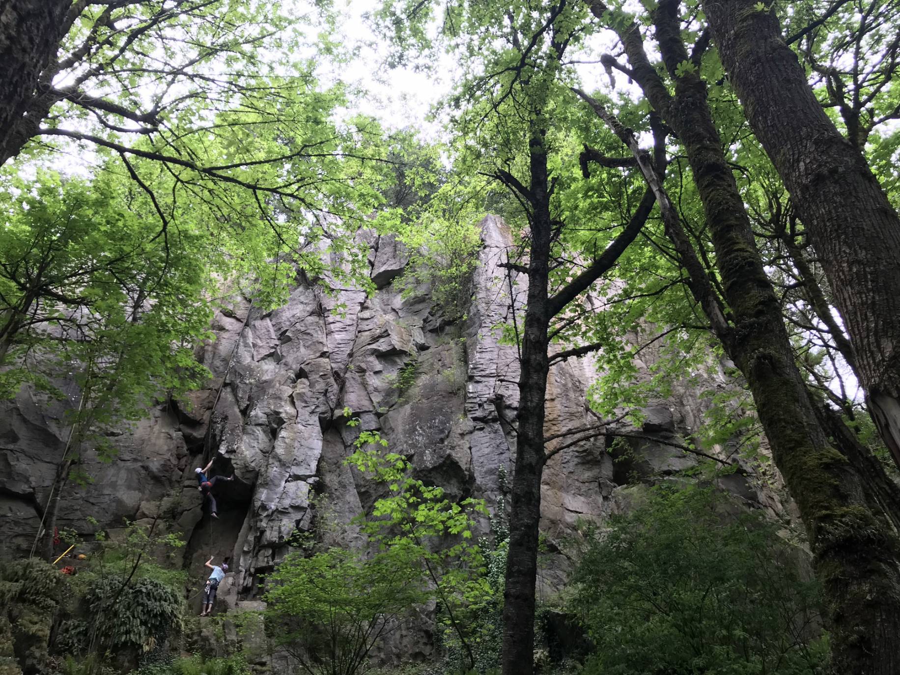 Rock Oddity: Climbing Portland’s Inner-City Butte | GearJunkie