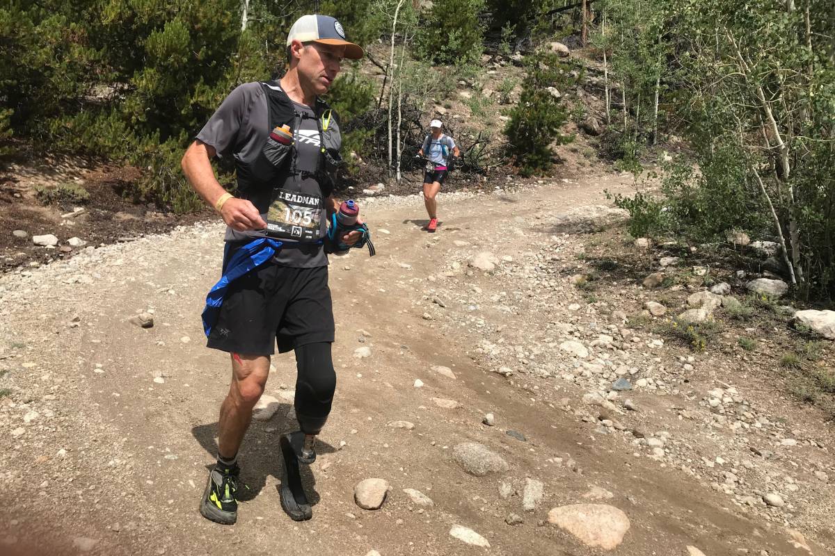 'Leadman' Dave Mackey Completes Leadville Series 20 Months After Leg ...
