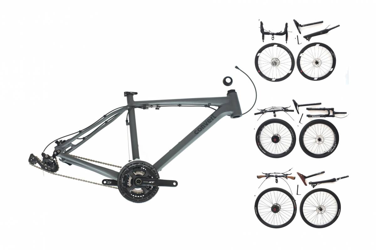 Convertible Bike Transforms Into Road, Commuter & MTB | GearJunkie