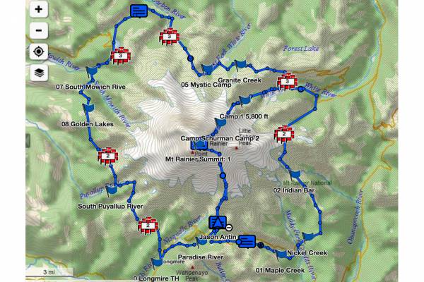 Summit Twice, Run Around: Grueling Rainier Infinity Loop Sees New ...
