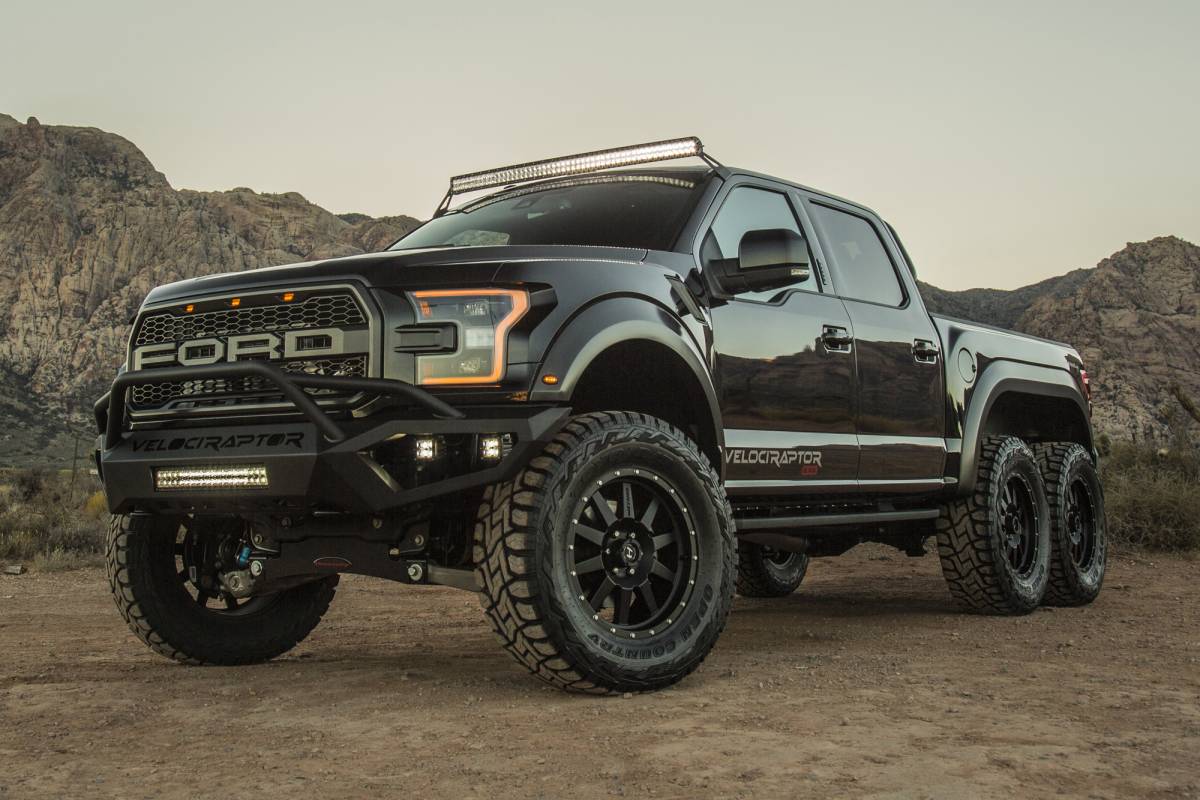 Goliath 6x6 Truck: Hennessey Brings New Meaning to Chevy's Trail Boss ...