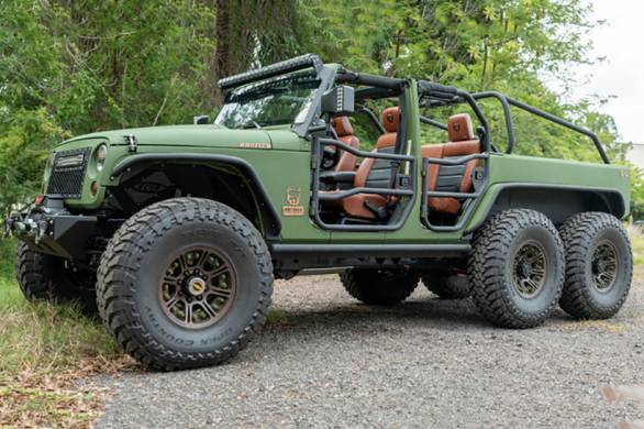 Goliath 6x6 Truck: Hennessey Brings New Meaning to Chevy's Trail Boss ...