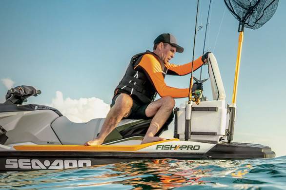Sea-Doo Launches First PWC for Anglers, the 'Fish Pro'