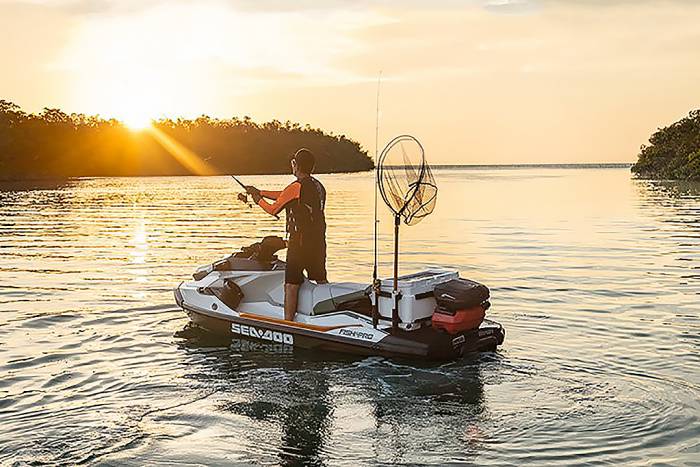 Sea-Doo Launches First PWC for Anglers, the 'Fish Pro'