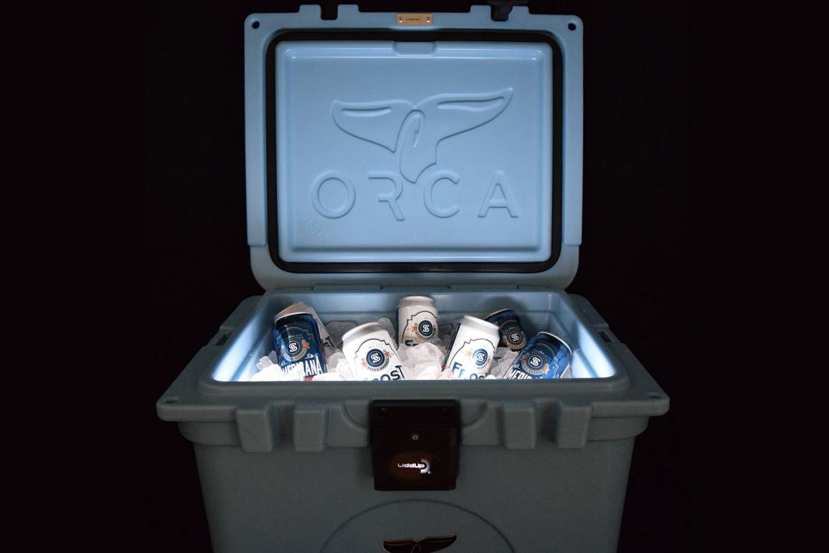Bright Ice: ORCA LiddUp Illuminated Cooler Review | GearJunkie