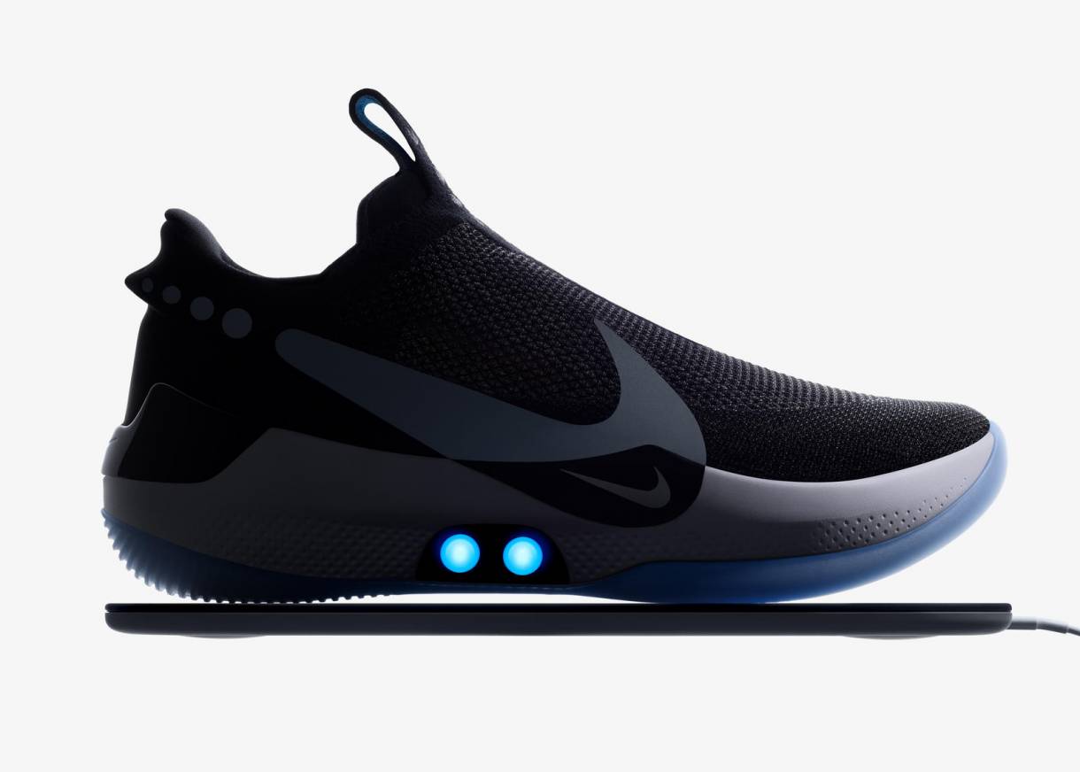 Nike Adapt Self-Lacing System Adjusts Shoe Tightness Continually With ...