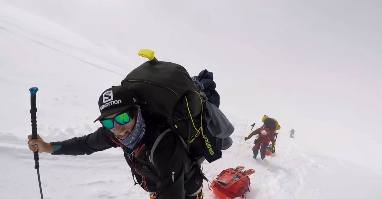 Watch: Jimmy Chin and Cody Townsend Climb, Ski Grand Teton | GearJunkie