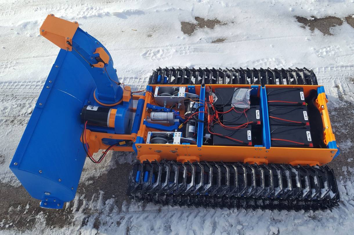 3D Print This Remote-Controlled Snowblower | GearJunkie