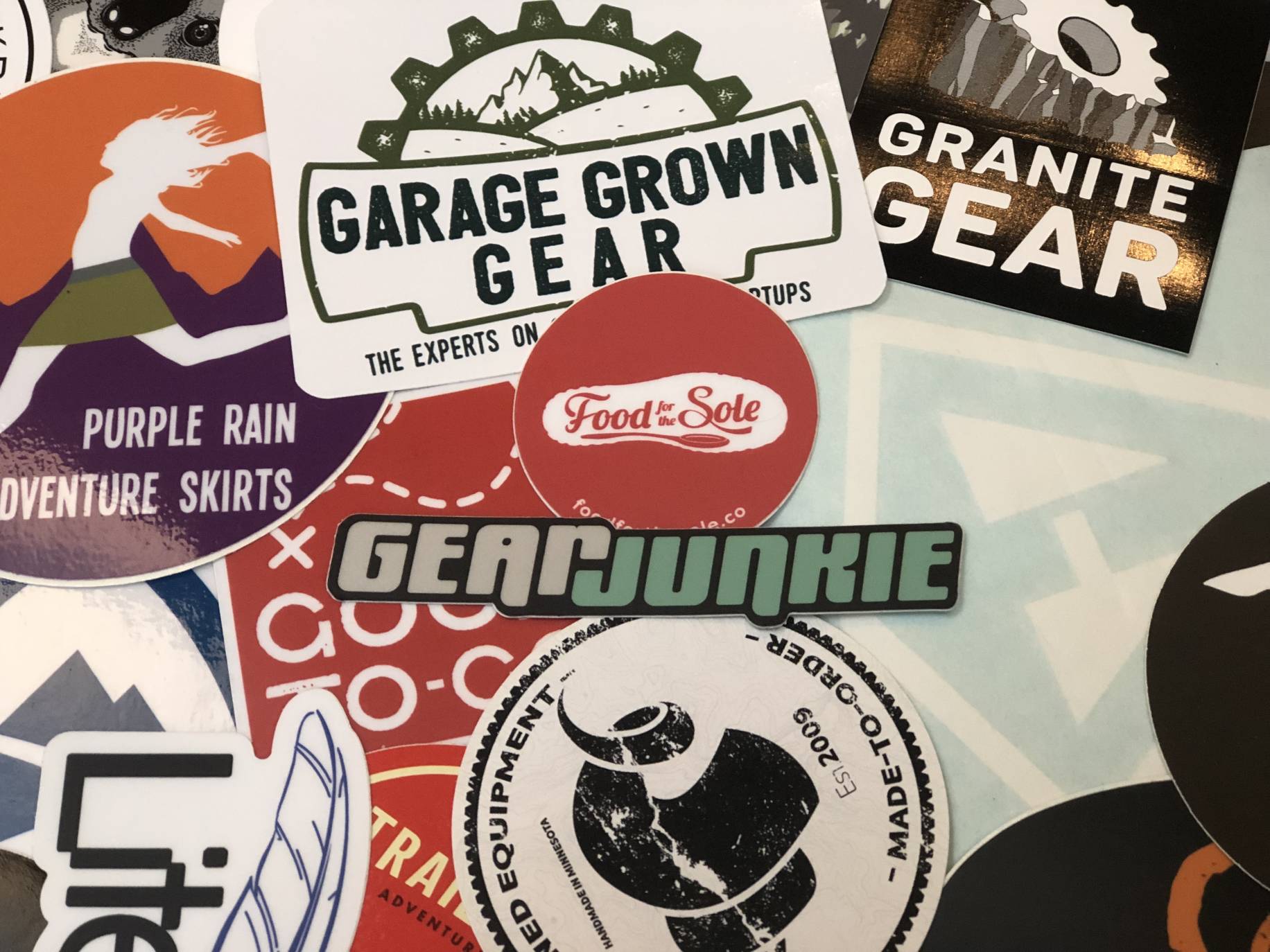 Garage Grown Gear: Huge Sticker Giveaway! | GearJunkie