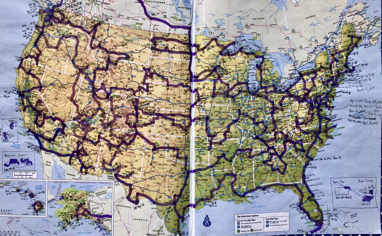 World-Record Road Trip: Man Completes Historic 70K-Mile Trek to Every ...