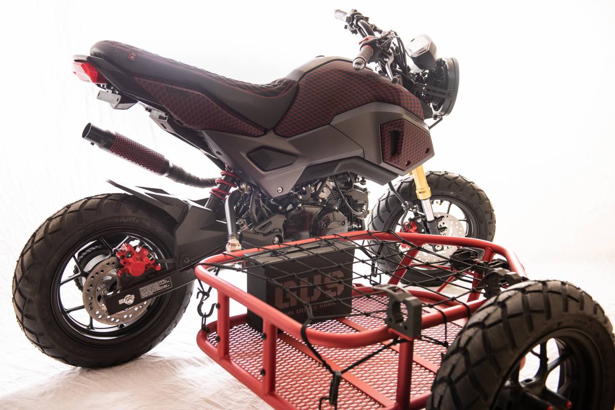 Tiny 'Grom Utility Sidecar' Looks Fun as Hell | GearJunkie