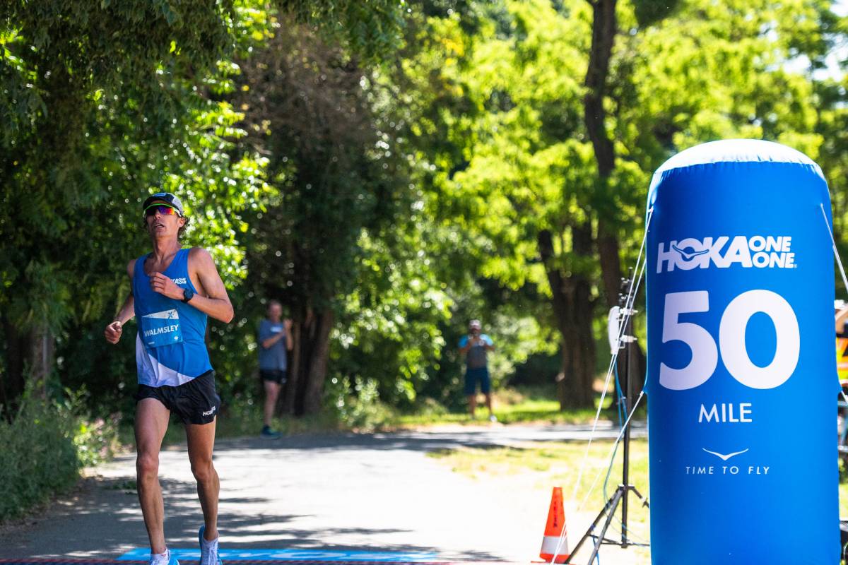 Running World Record: Jim Walmsley Sets Fastest 50-Mile Time | GearJunkie