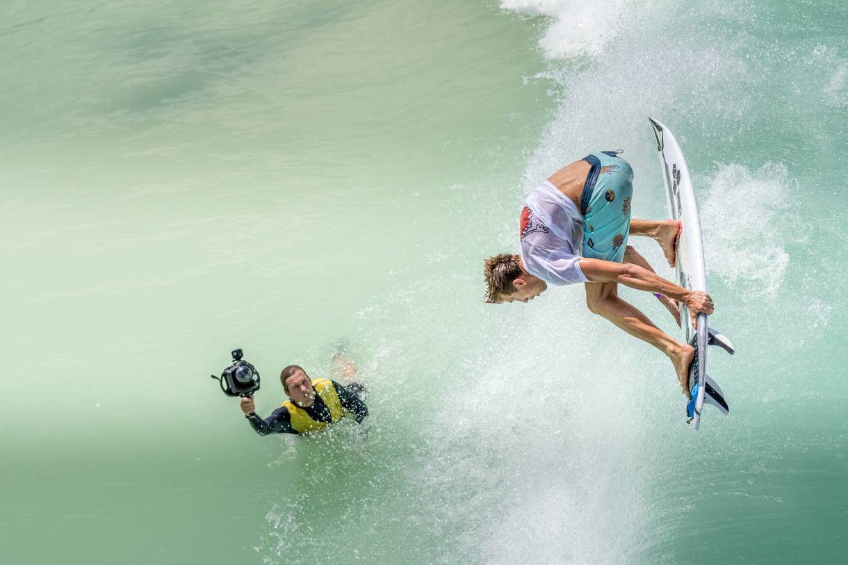 Why America's 1st Olympic Surf Team Is Training in the Desert | GearJunkie