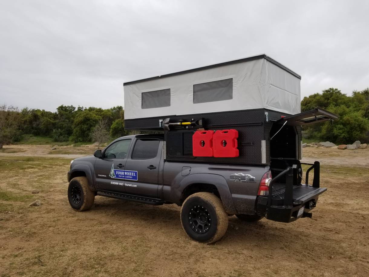 ‘Four Wheel Campers’ Reveals Lightweight Pop-top Truck Camper - Gear ...