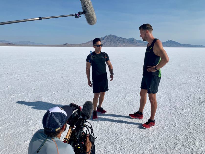 I Ran 10 Miles on the Salt Flats to Test ASICS' New GlideRide Shoes ...