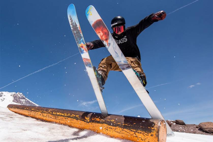 Bob Ross Skis: Shred 'Happy Little Trees' With Limited-Edition Design ...