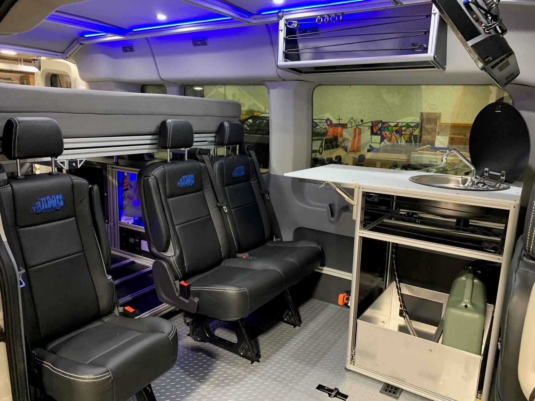 VanDOit LIV: New Modular Van Upfit Can Carry 8 Adventurers | GearJunkie