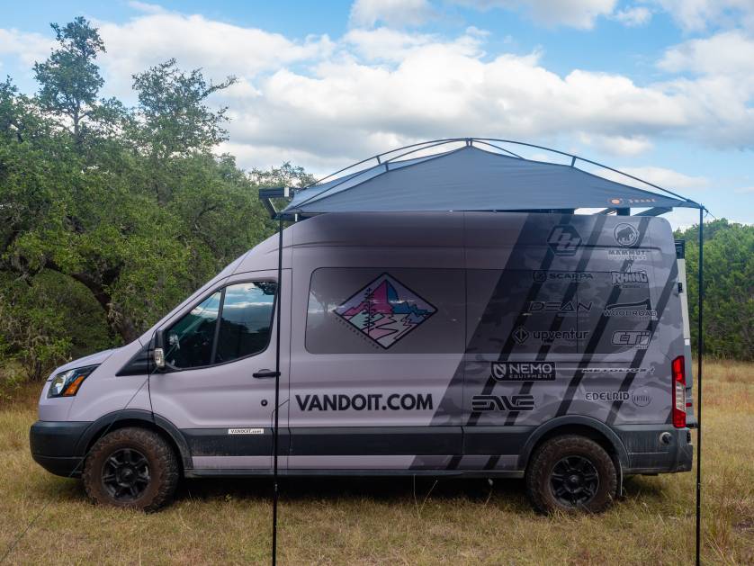 First Look: MoonShade Is a Temporary Awning for Your Adventure Rig
