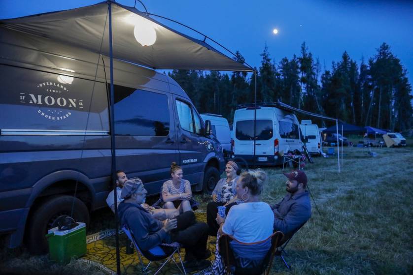 First Look: MoonShade Is a Temporary Awning for Your Adventure Rig