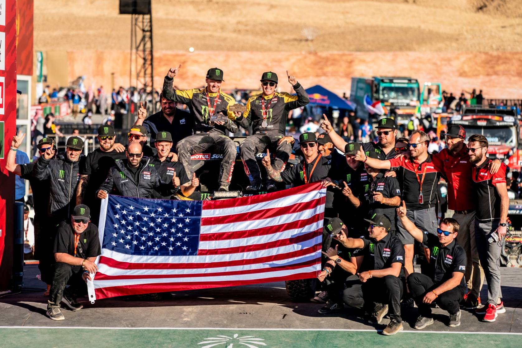 Americans Win Dakar Rally for First Time Ever