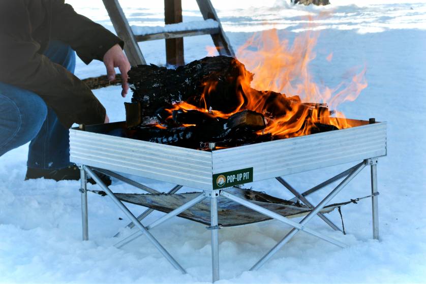 Char the Meat, Not the Earth: Tiny 'Trailblazer' Fire Pit Review ...