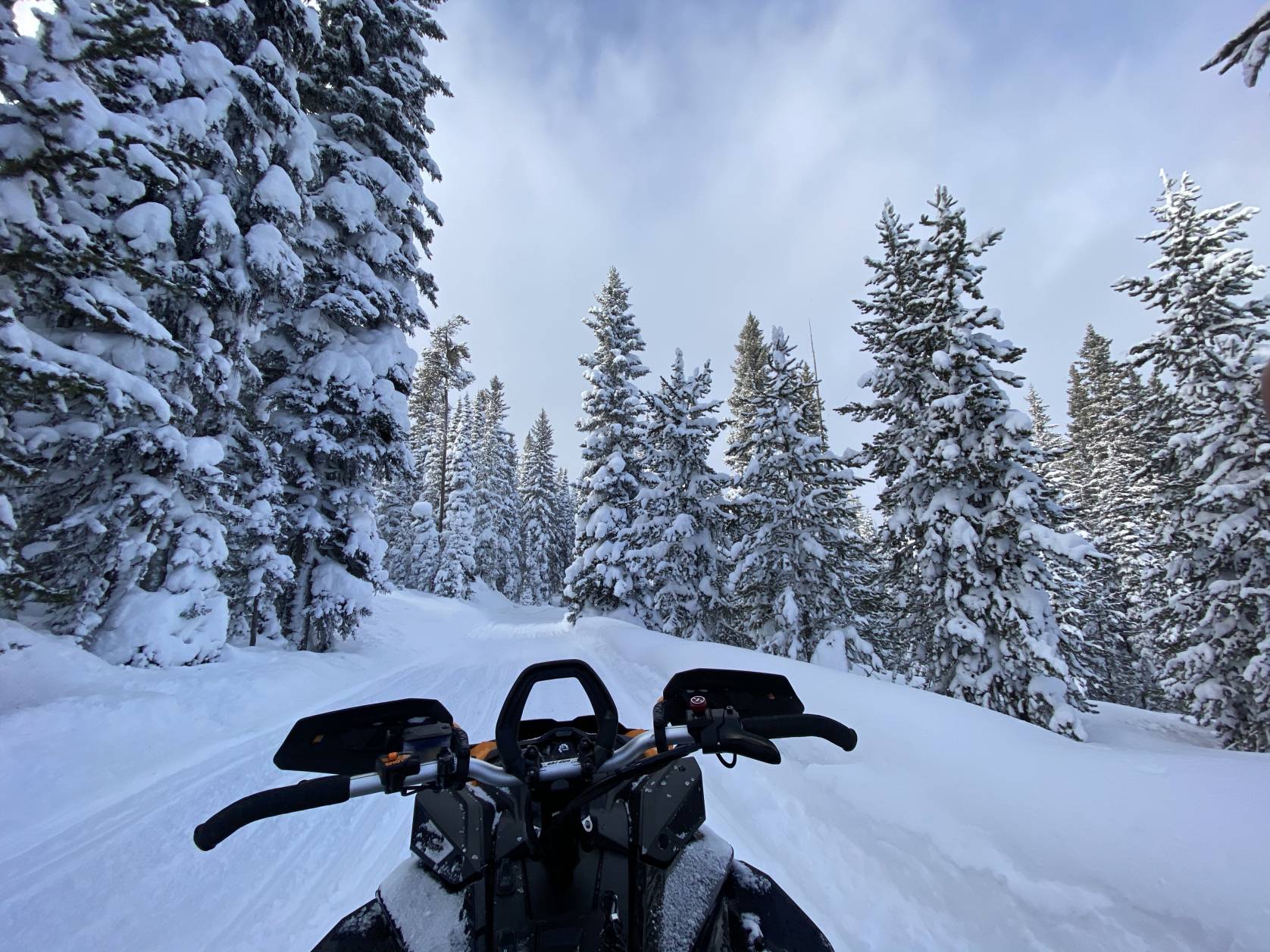 West Yellowstone Snowmobiling in the White Room — Beginner's Style ...